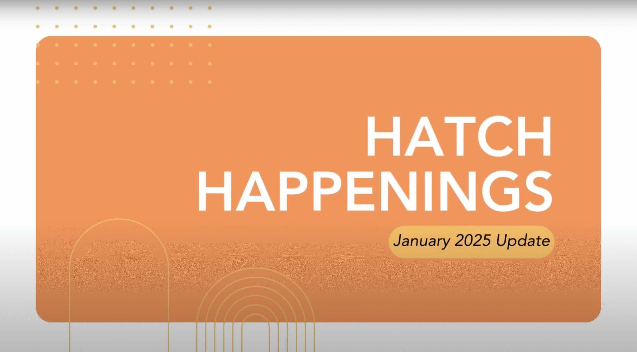 Hatch happenings - January 2025 - Hatch Staffing Services